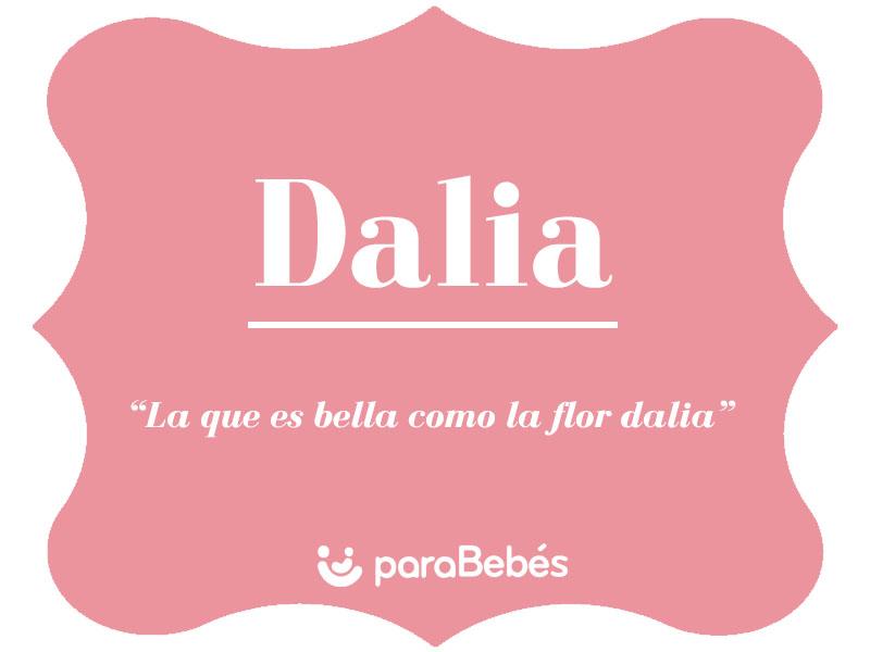 Significado del nombre Dalia - Origen, personalidad, santoral y popularidad