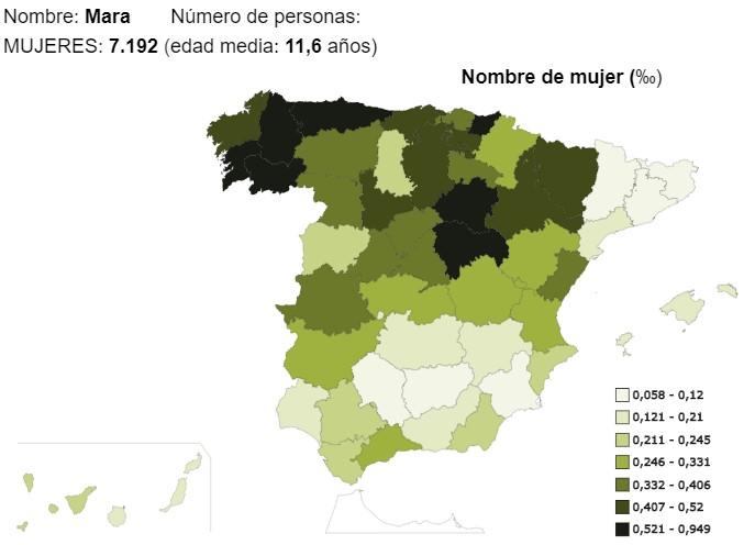 Significado del Nombre MARA - Origen, Personalidad, Santoral, Popularidad