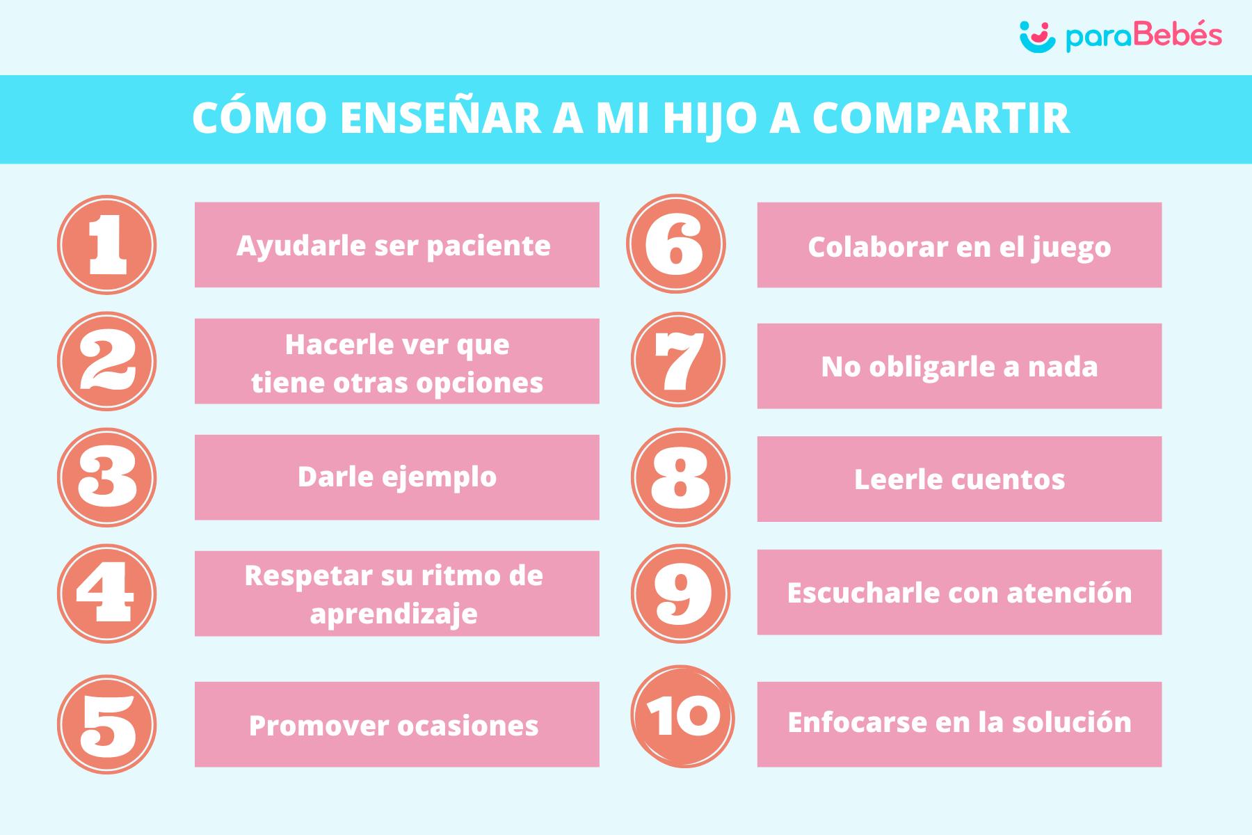 10 consejos para enseñar a un hijo a compartir 10 consejos para enseñar a un hijo a compartir
