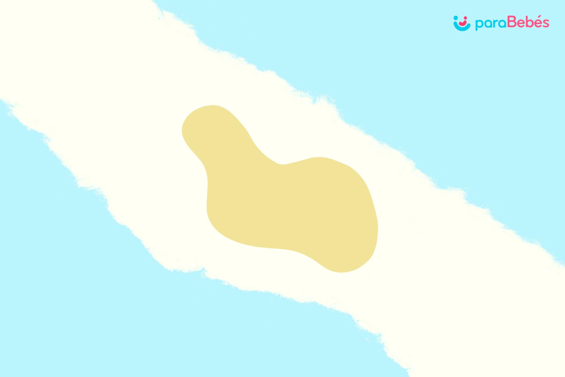 ¿El tapón mucoso puede ser amarillo?