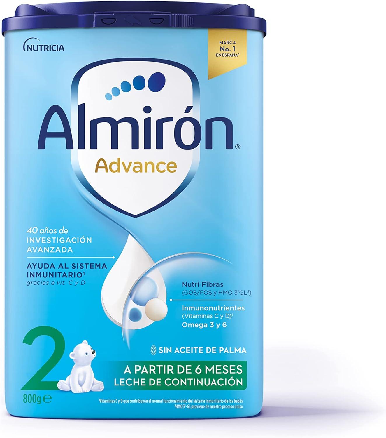 Las 10 mejores leches para bebés de 0 a 6 meses