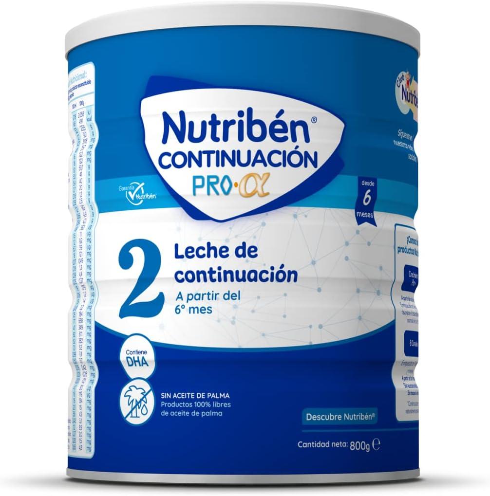 Las 10 mejores leches para bebés de 0 a 6 meses
