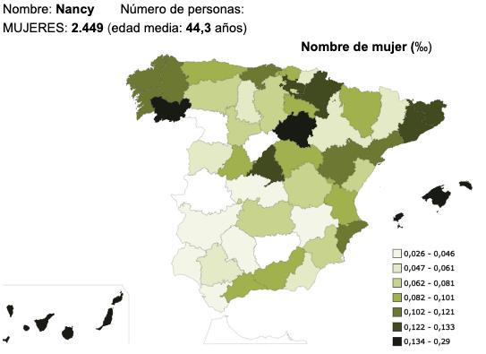 Significado del Nombre NANCY - Origen, Personalidad, Santoral, Popularidad