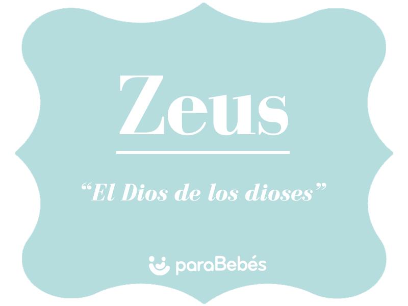 Significado del nombre Zeus - Origen, personalidad, santoral y popularidad
