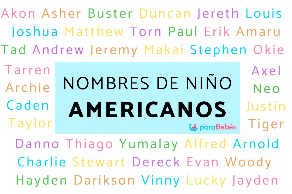 146 Nombres estadounidenses para niños con significado - ¡Modernos y ...