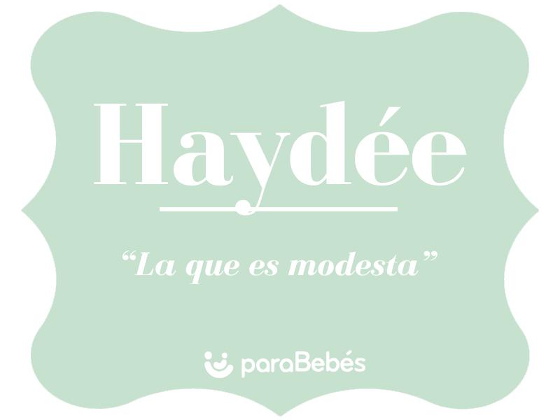 Significado del nombre Haydée - Origen, Personalidad, Santoral, Popularidad