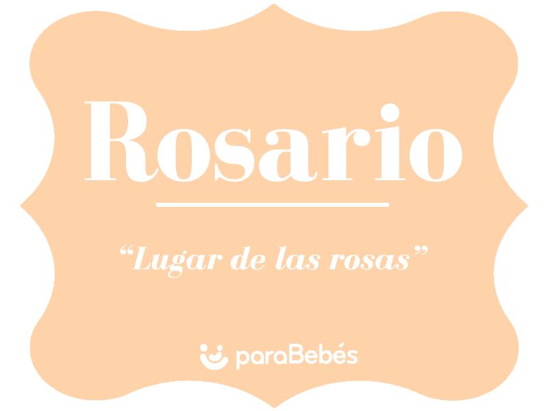 Significado del nombre Rosario - Origen, personalidad, santoral y ...